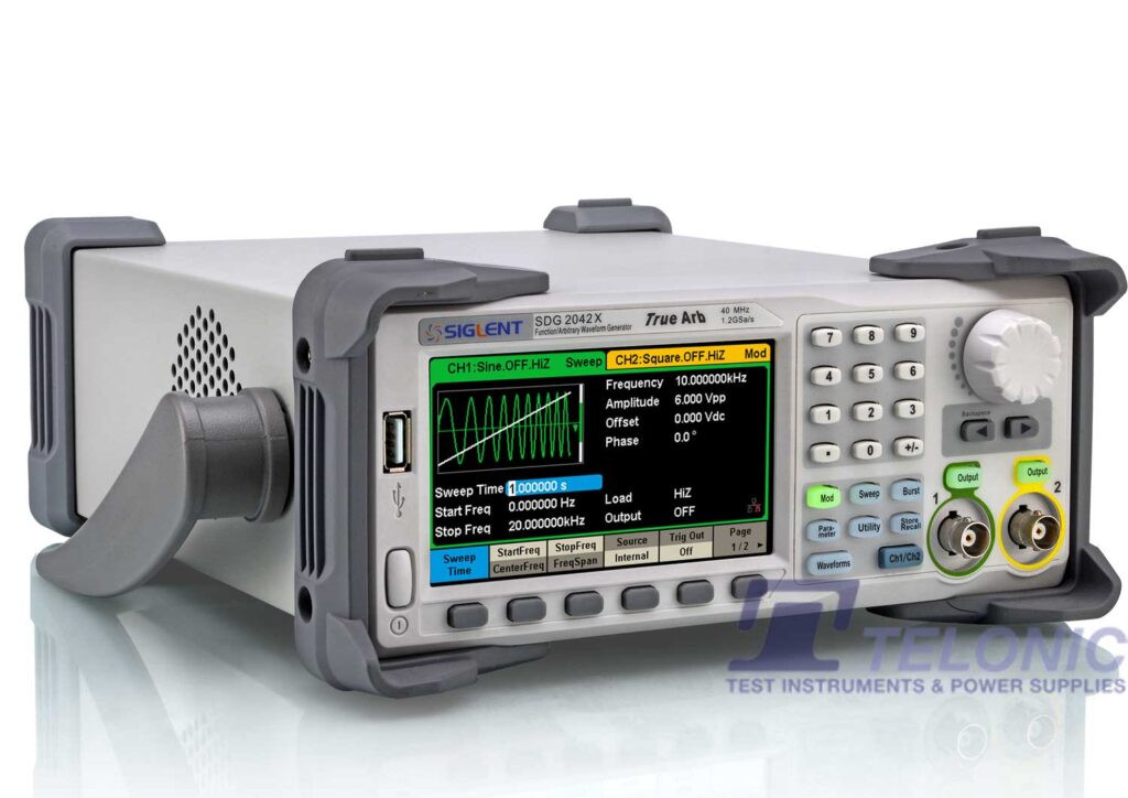 Siglent SDG2122X 2Ch, 120MHz, 1.2GSa/s, Function Generator