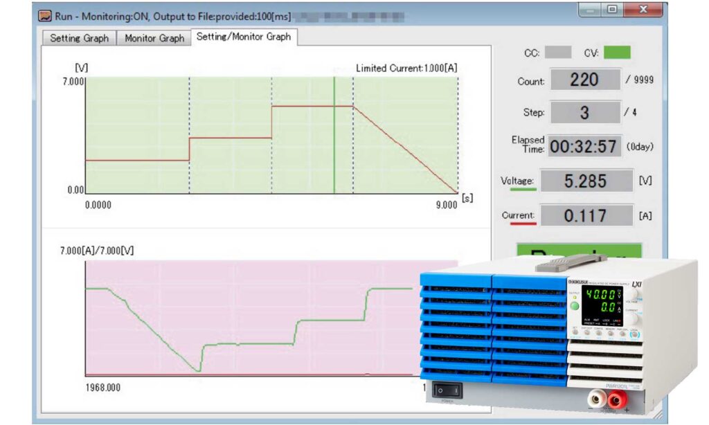 Kikusui PWR401L (0-40V 0-40A 400W) Programmable Bench DC Power Supply