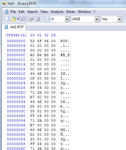 Converting DP800 Record *ROF Files