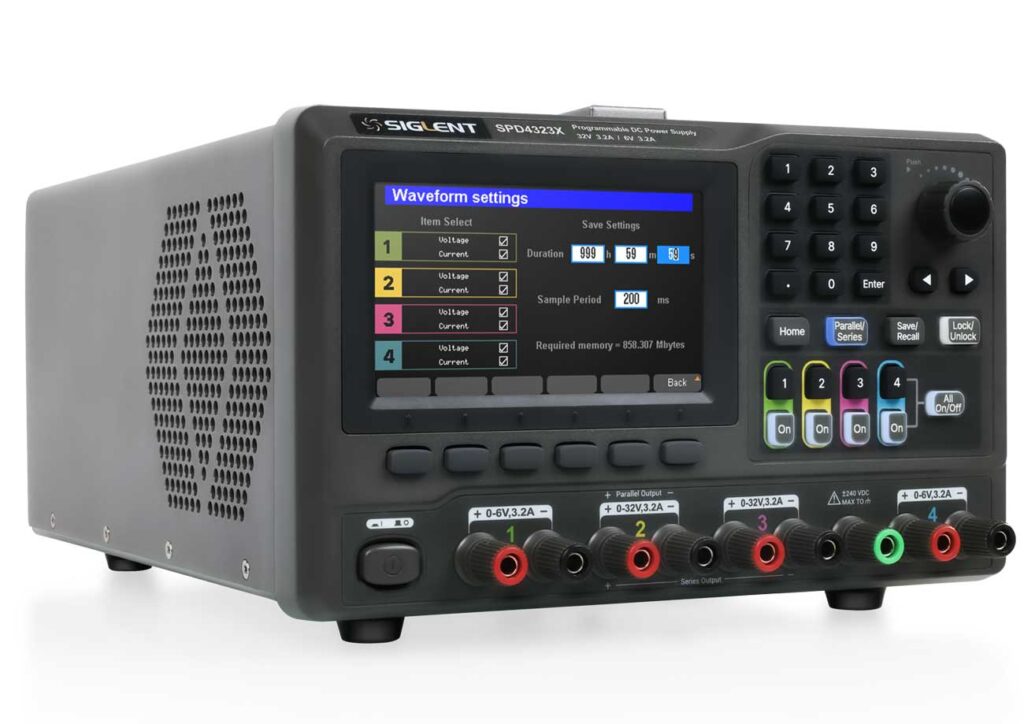 Siglent SPD4121X Programmable Four Outputs Bench DC Power Supply