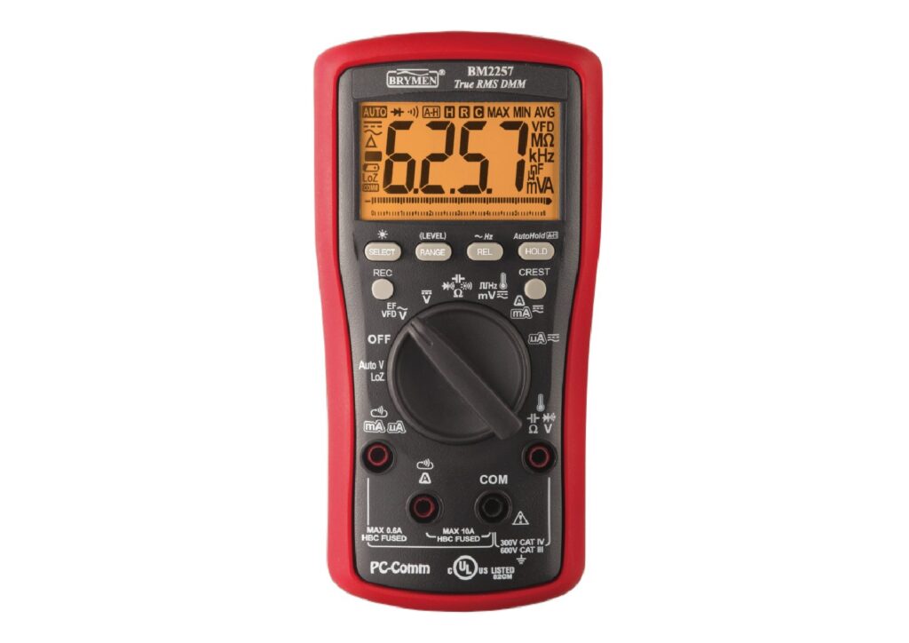 Brymen BM2257 Versatile Professional Multimeters CAT III 600V