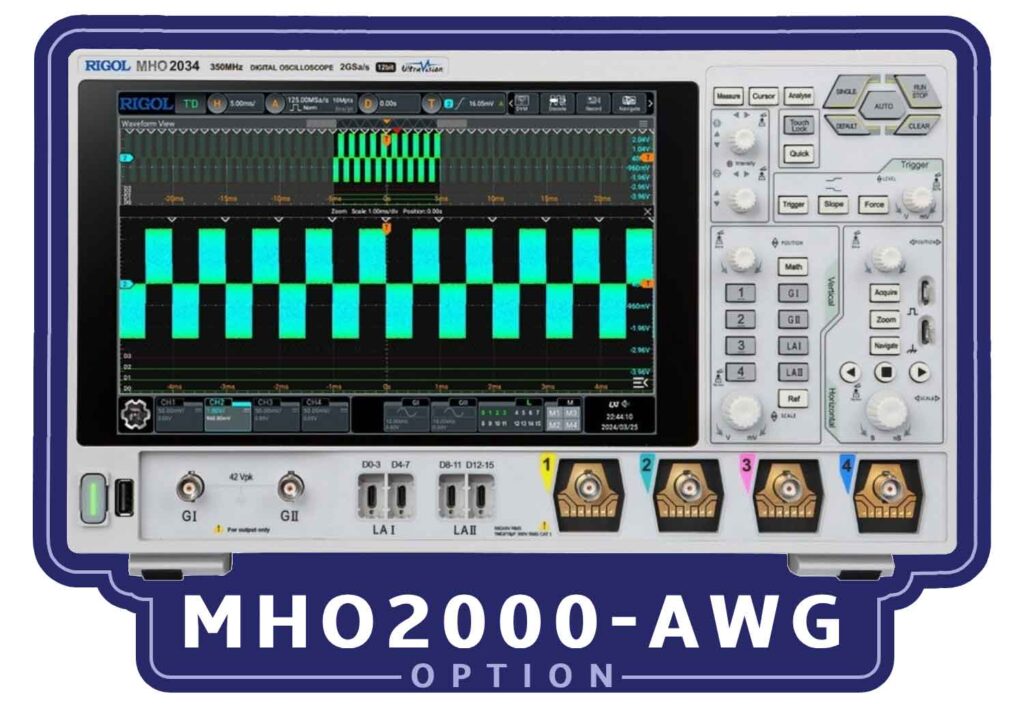 Rigol MHO2000-AWG software option