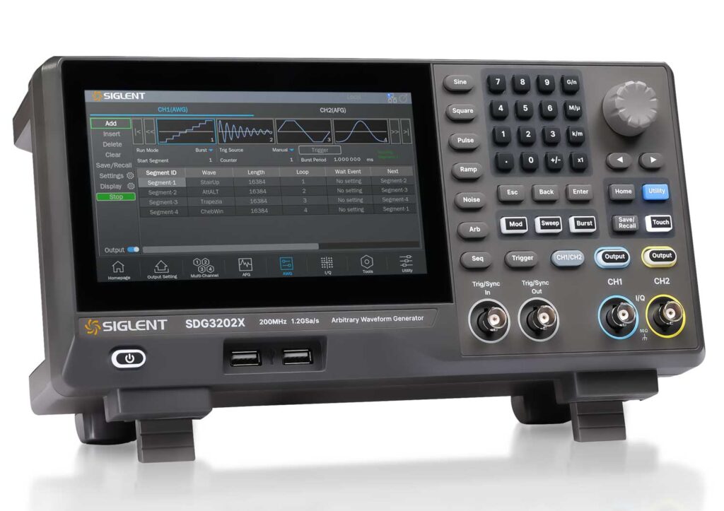 Siglent SDG3082X 2Ch, 80 MHz, 1.2GSa/s, Function Generator
